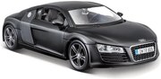 Kovový model maisto audi r8, matně černá