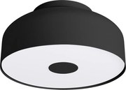 Černé stropní svítidlo ø 30 cm Blacko – Sollux