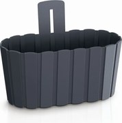 PRO Květináč závěsný BOARDEE WALL antracit 27,4cm