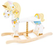 Le Toy Van Petilou Dřevěný houpací jednorožec