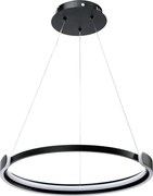 Toolight Toolight, LED stropní svítidlo 50cm, 48W, 4000K, 2500lm, APP1927-CP, černá, OSW-66067