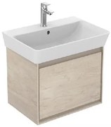 Ideal Standard Connect Air - Skříňka pod umyvadlo Cube 55 cm, 48x41x40 cm, dekor světlé dřevo/světlá hnědá mat E0844UK