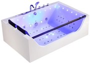 BPS-koupelny Hydromasážní vana HYD-NI937 180x120 s ohřevem vody