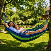 Zaparkorun Zahradní houpací síť Relax pro 2 osoby