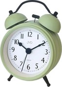JVD Ručkový analogový netikající budík JVD SRP2218.1 s mechanickým zvoněním SKLAD