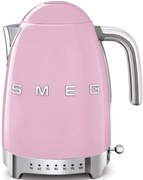 Rychlovarná konvice smeg 50's retro style 1,7l led indikátor růžová