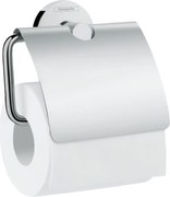 Hansgrohe Logis Universal, držák na toaletní papír s krytem, chromová, HAN-41723000