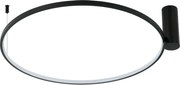 LED Stropní svítidlo RING S LED/50W/230V 3000/4000/6000K pr. 90 cm černá