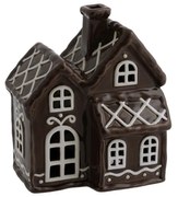 Keramický svícen domeček Julbyn nr 3 Storefactory Scandinavia