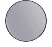 Erga Round, kulaté zrcadlo 40cm, černý rám, ERG-V01-ROUND-4040-BK