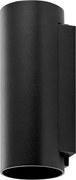 IMPR 731226 Deko-Light nástěnné přisazené svítidlo Can IP65 up & down, 2x 7,5 W GU10, černá