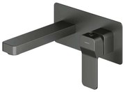 OMNIRES Slide - Umyvadlová baterie pod omítku, s tělesem, kartáčovaný grafit SL7715GR