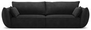 Tmavě šedá pohovka 208 cm Vanda – Mazzini Sofas