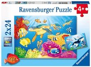 Ravensburger 07815 puzzle pod mořem 2x24 dílků