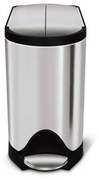 Simplehuman - Odpadkový koš 10 l, kartáčovaný nerez CW1899