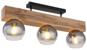 Stropní svítidlo MOITAS 15656-3D GLOBO, černá, LED, 65 (cm)