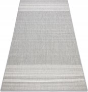 Koberec Šňůrkový Sisal Flat 160x230 Jedle šedá/krémová #B1461