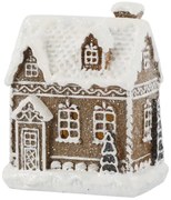 Perníková chaloupka se světýlky Gingerbread Noël LED - 8*6*10 cm
