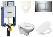 Cenově zvýhodněný závěsný WC set Geberit k zazdění + WC Ceramia S-Line Pro 110.302.00.5NR6