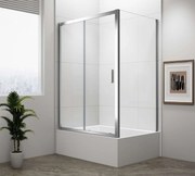 Polysan Deep - Sprchový kout 110x75 cm, L/P varianta, čiré sklo/chrom MD1116MD3116
