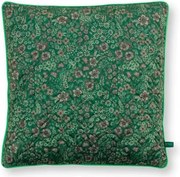 Pip Studio dekorační polštář Quilted Daisy Dreams 50x50 cm, zelený (dekorační polštářek s výplní)