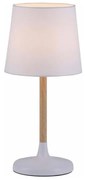 Leuchten Direkt 14423-16 - Stolní lampa NIMA 1xE14/40W/230V bílá