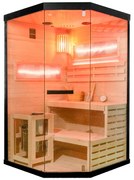 BPS-koupelny Finská sauna Relax HYD-4782 120x120, 2 osoby