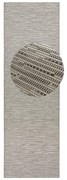 Šedý běhoun BT Carpet Nature, 80 x 250 cm