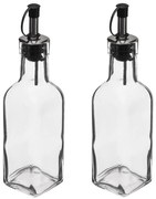 Skleněná láhev na olej/ocet Twin 160 ml sada 2ks