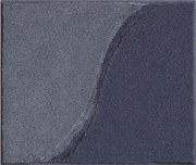 GRUND MANTA - Koupelnová předložka šedá Rozměr: 50x60 cm
