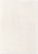 Krémový ručně tkaný vlněný koberec 80x150 cm Arcura – Vikosa