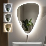 Brilagi - LED Koup. zrcadlo GOCCIA LED/19W/230V 67x50 cm IP44 CRI 90 stmív. +CCT