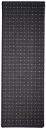 Condor Carpets, Běhoun na míru Udinese antracit, šíře 40 cm, černá, chodba / předsíň