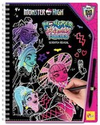 Lisciani Vyškrabávací omalovánky Kamarádky navždy Monster High