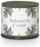 Vonná sojová svíčka doba hoření 50 h Balsam & Cedar – ILLUME x Bloomingville