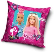 Carbotex Dekorační povlak na polštář 40x40 Barbie růžový C24