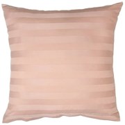 DADKA Povlak na polštář atlas grádl béžový proužek 2 cm Rozměr 40x50