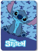 Dětská / chlapecká fleecová deka Lilo &amp; Stitch - 100 x 140 cm