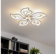 Brilagi - LED Stmívatelný přisazený lustr TWIST LED/125W/230V 3000-6500K + DO BG-J3316/W