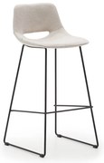Béžová barová židle (výška sedáku 76 cm) Zahara – Kave Home