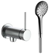 Laufen Twinplus Slim - Sprchová baterie pod omítku, s příslušenstvím, chrom HF505455100000
