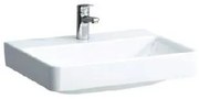 Laufen Pro S - Umyvadlo, 60x47 cm, 1 otvor pro baterii, bez přepadu, s LCC, bílá H8169634001561