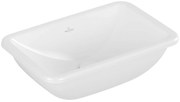 Villeroy & Boch Loop&Friends - Umyvadlo vestavné, 45x28 cm, s přepadem, alpská bílá 4A560001