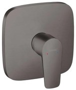 Hansgrohe Talis E - Sprchová baterie pod omítku, kartáčovaný černý chrom 71765340