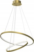 Závěsná lampa Rotonda Gold 51W Led