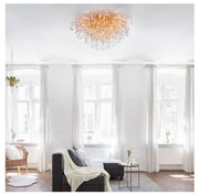 Paul Neuhaus 8092-11 - Přisazený lustr ICICLE 14xG9/40W/230V pr. 100 cm mosaz