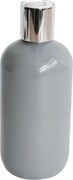 Dávkovač na mýdlo 300 ml šedý s bílo-stříbrným DISC TOP BELA
