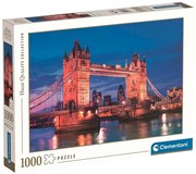 Clementoni - Puzzle 1000 Tower Bridge v noci