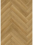 Mexen Chattanooga vinylové panely rybí kost 570 x 95 mm LVT Dryback 2,5 mm, podklad PVC, 4 V-spára, dub