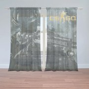Sablio Záclony CS:GO Voják 1: 2ks 150x250cm